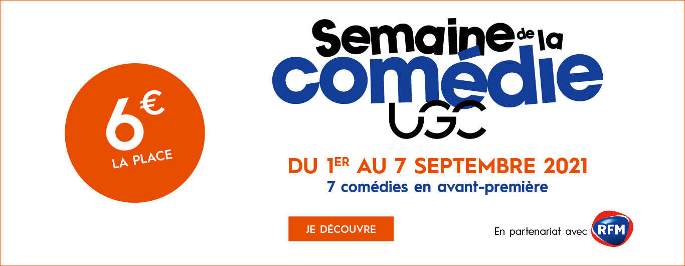 UGC : Films à l'affiche, horaires des séances, réservation en ligne