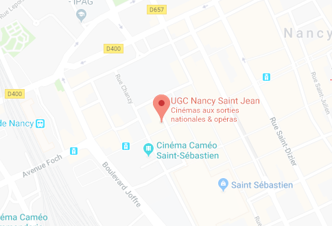 UGC Nancy Saint Jean, cinéma à Nancy (54000)